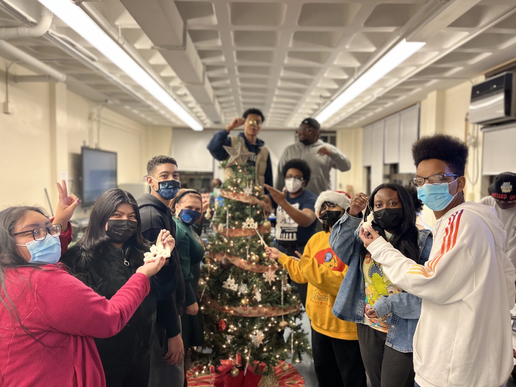 WHSAD Students design 3D Ornaments | Williamsburg High School for ...